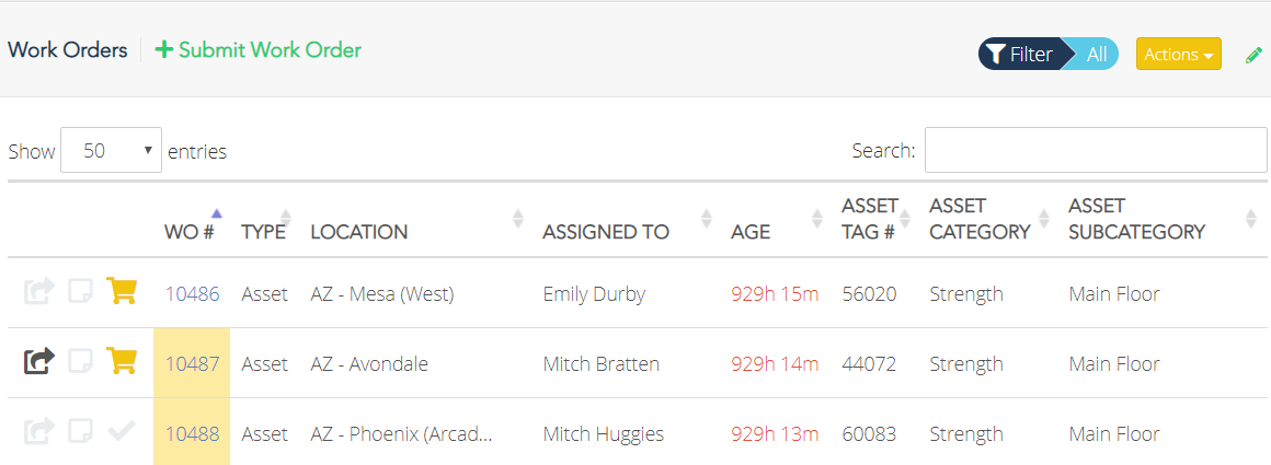Managing a Work Order – Woven